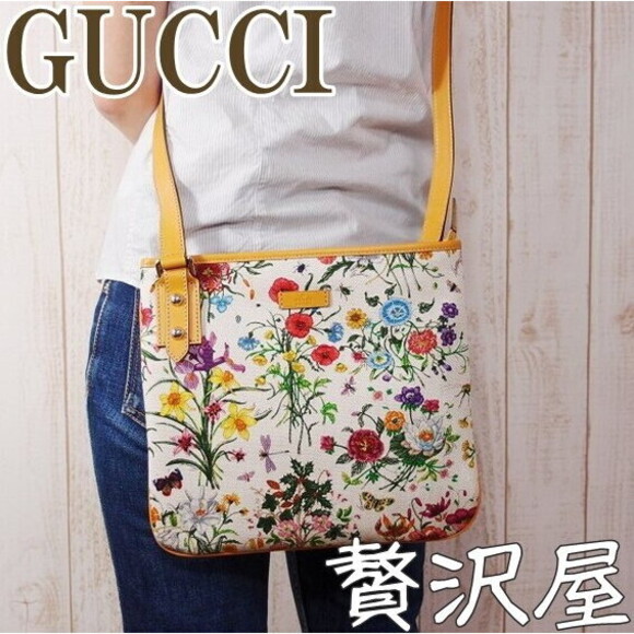 Gucci | Bags | Gucci Flora Flower Shoulder Bag Crossbody | Poshmark
